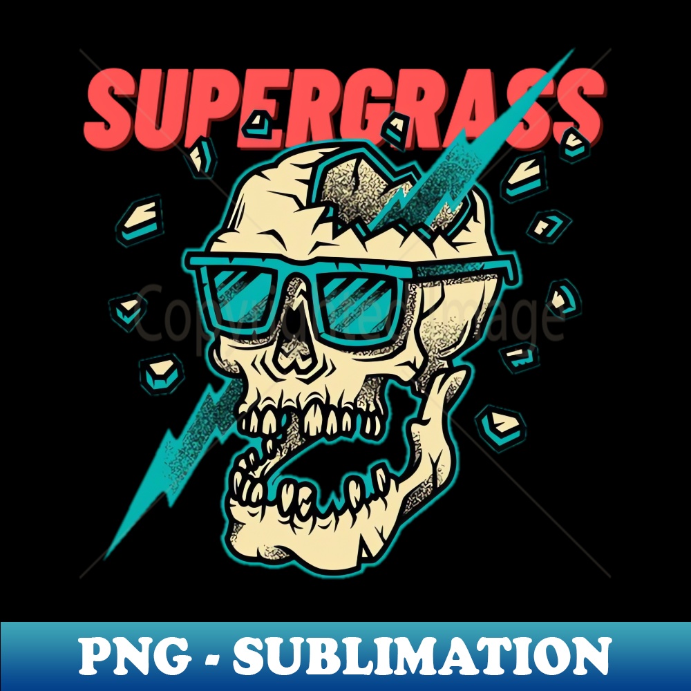supergrass - Retro PNG Sublimation Digital Download - Create - Inspire ...