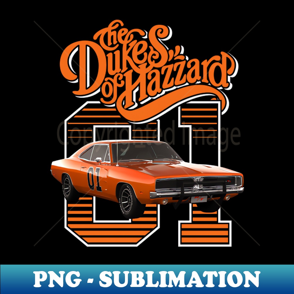 THE DUKES OF HAZZARD - High-Resolution PNG Sublimation File | Inspire ...