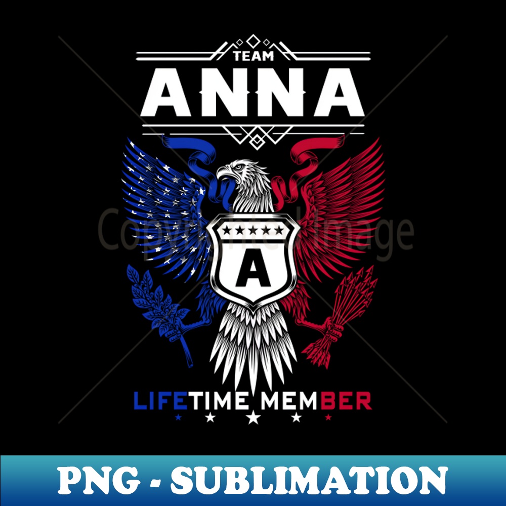 Anna Anna Eagle Lifetime Member - Premium Sublimation Digita | Inspire ...