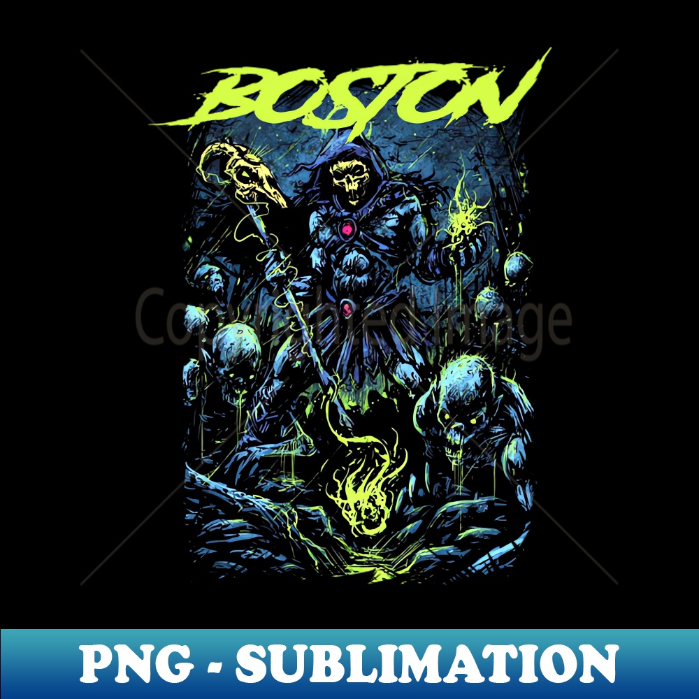 BOSTON BAND DESIGN - Signature Sublimation PNG File - Unlock | Inspire ...