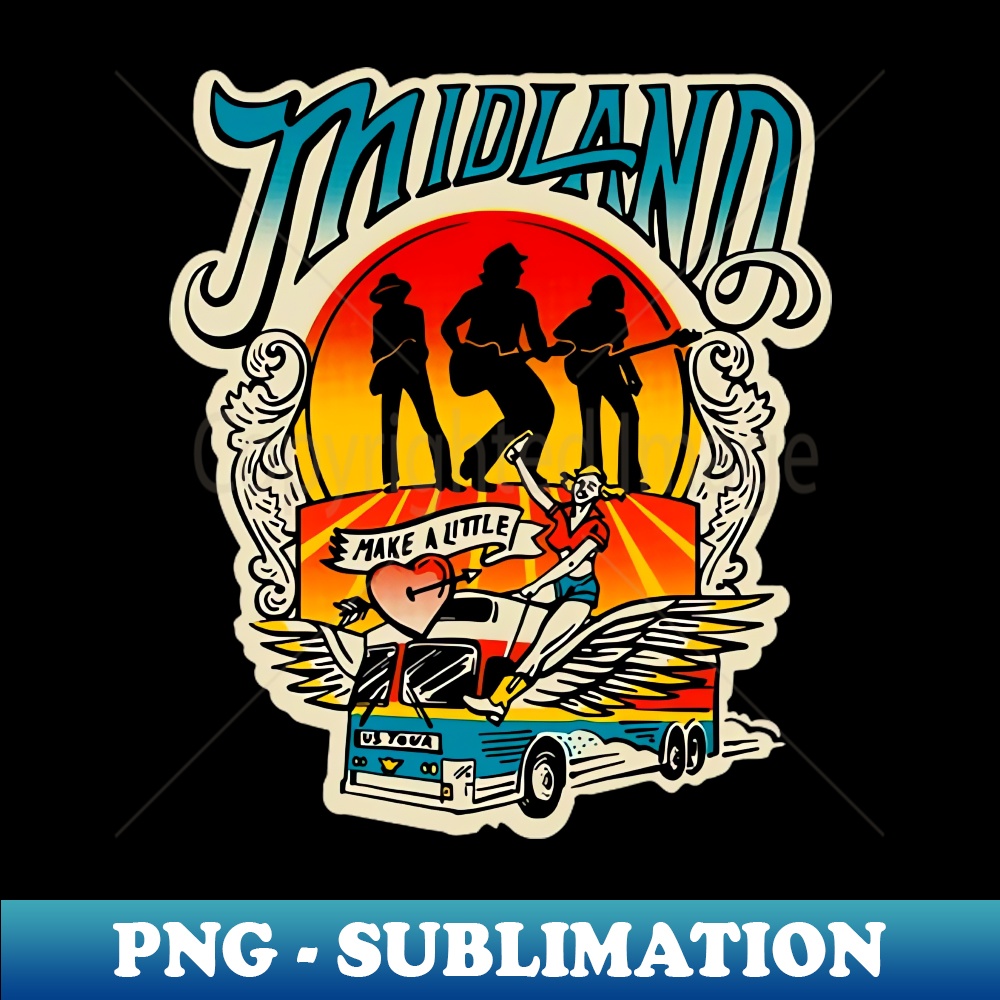 Midland band - Instant Sublimation Digital Download - Captur | Inspire ...