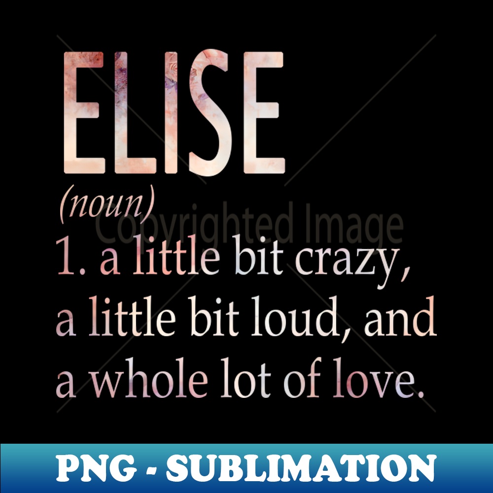 Elise Girl Name Definition - Aesthetic Sublimation Digital F | Inspire ...