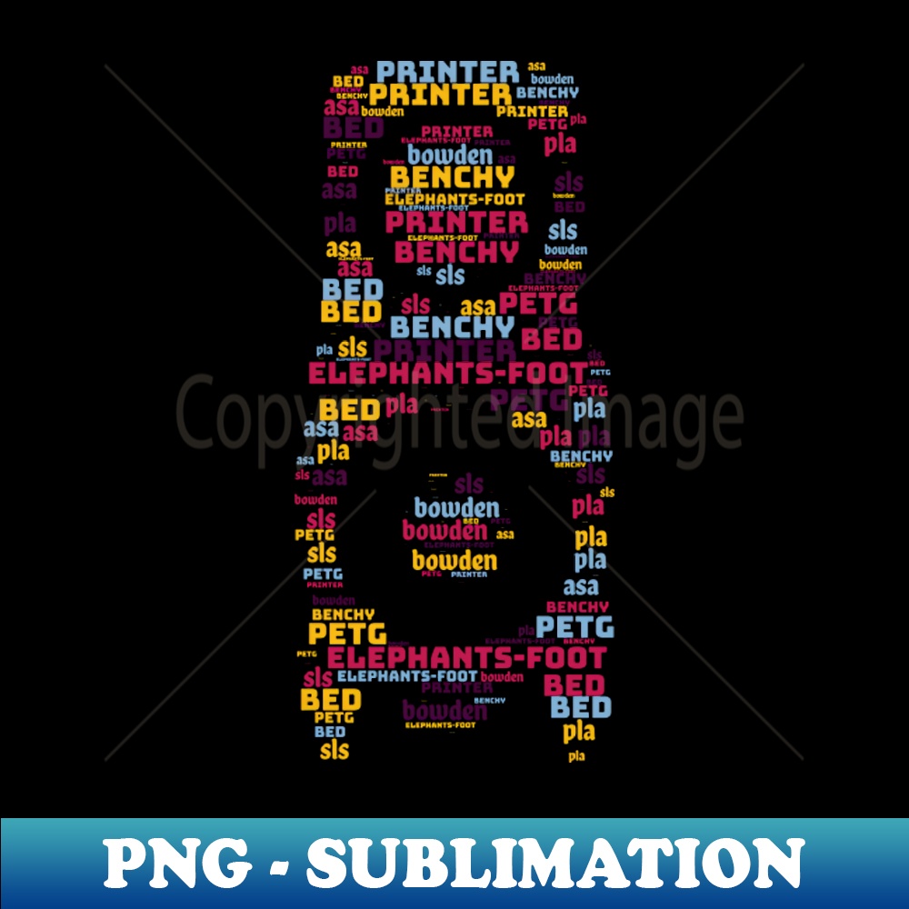 3D printing hot end word cloud 3D printer voron - Exclusive | Inspire ...