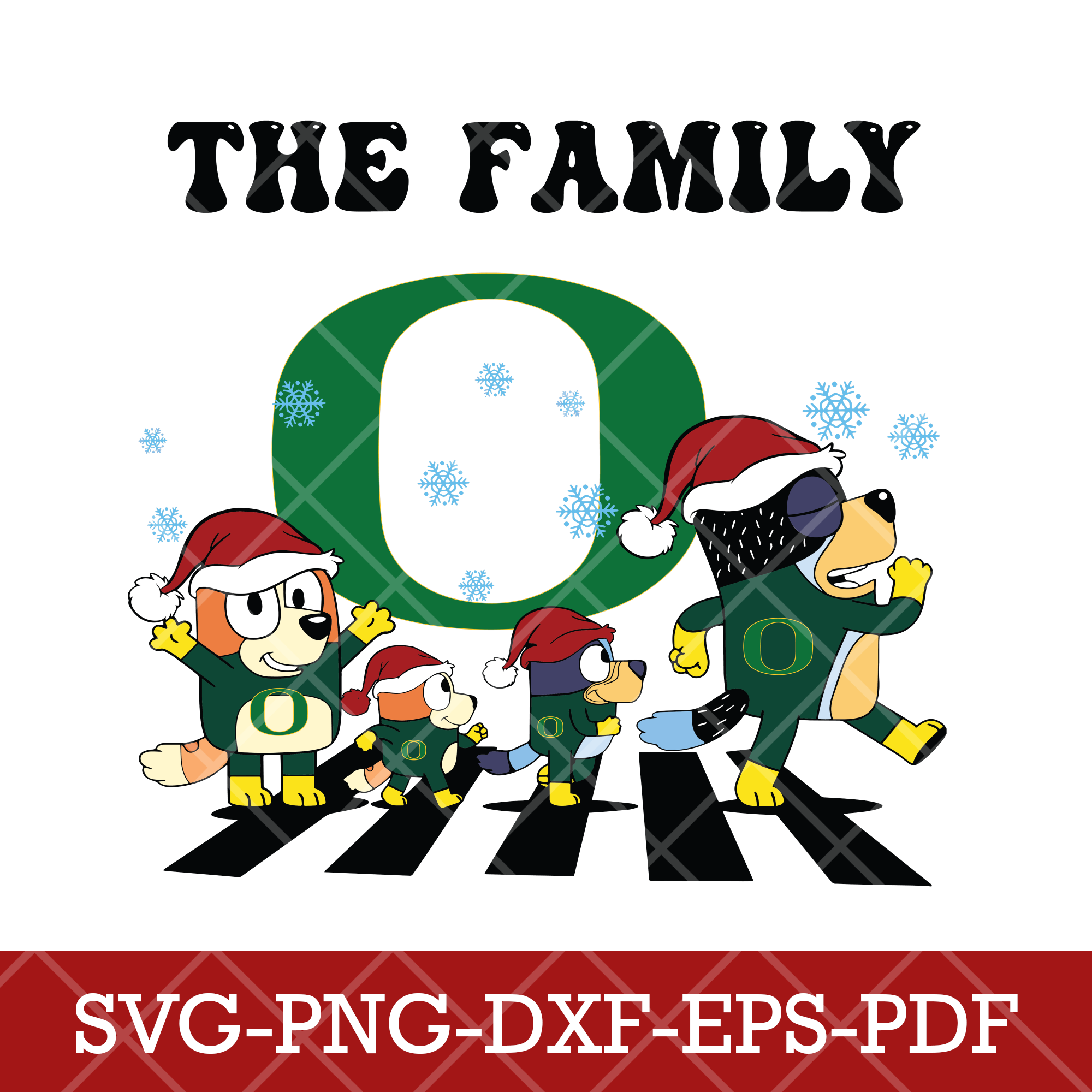 Oregon Ducks_NCAA Bluey 3,SVG,DXF,EPS,PNG,digital download,c | Inspire ...