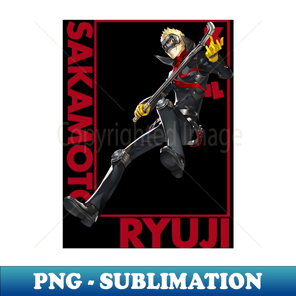 Ryuji Sakamoto - Persona 5 - Portrait 1 - Exclusive PNG Subl | Inspire ...
