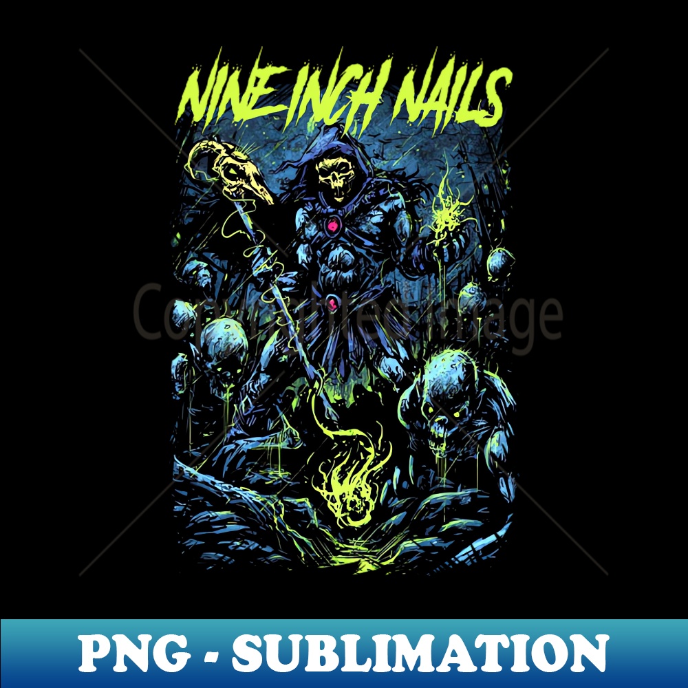 NINE INCH NAILS BAND DESIGN - PNG Transparent Sublimation Fi | Inspire ...