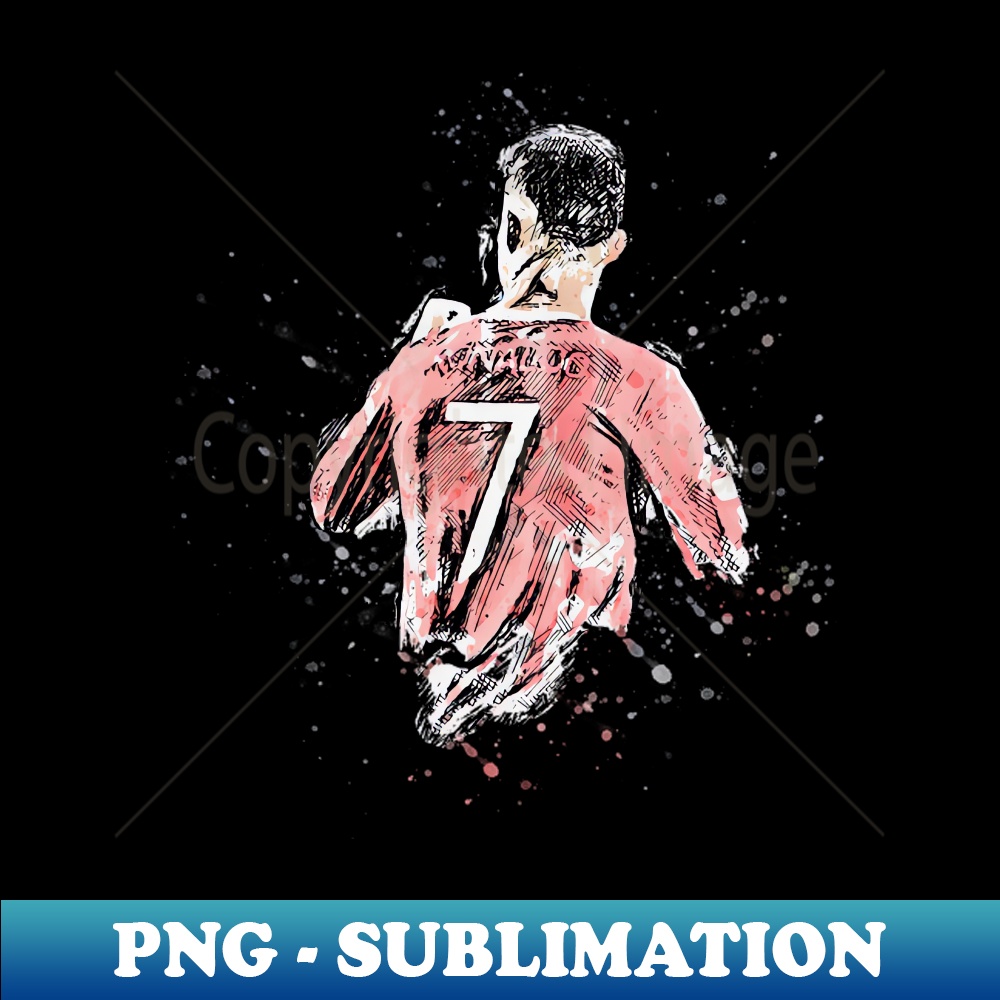 Cristiano Ronaldo-CR7 - Special Edition Sublimation PNG File | Inspire ...