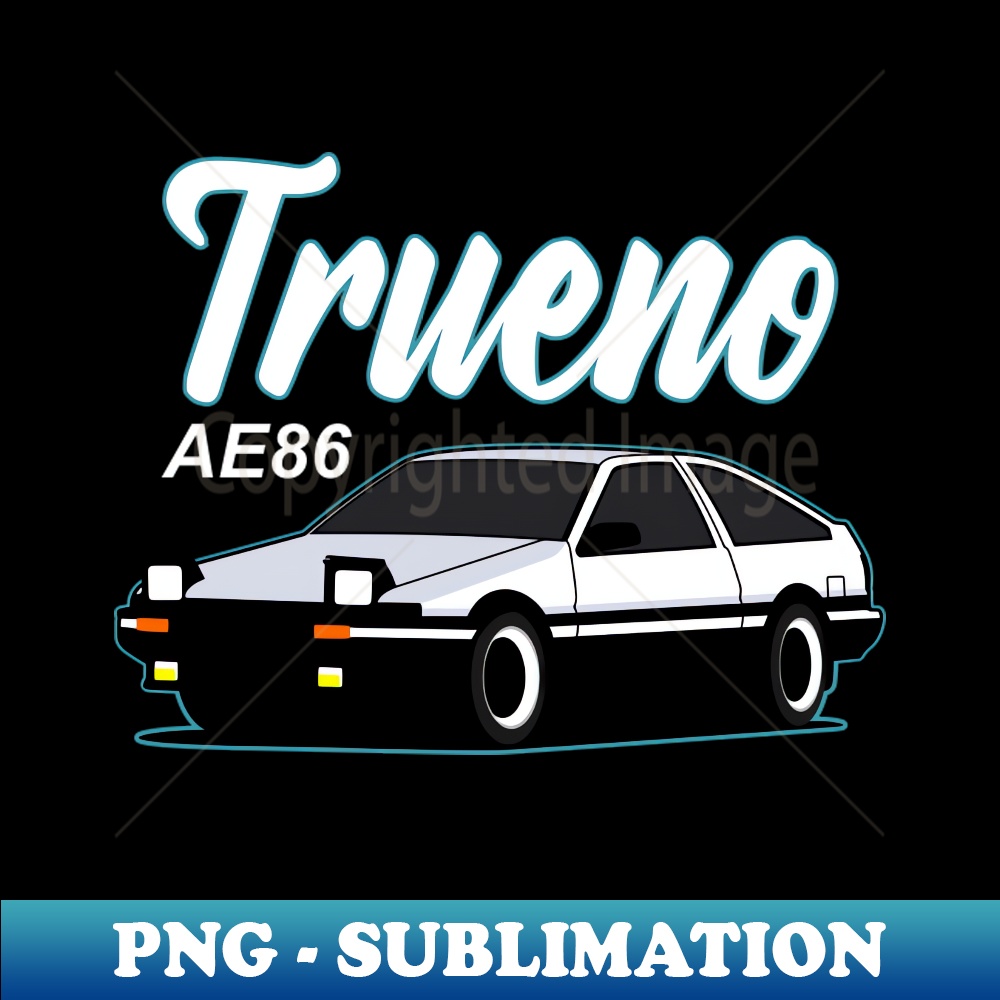 AE86 JDM Classic - PNG Transparent Digital Download File for - Inspire ...