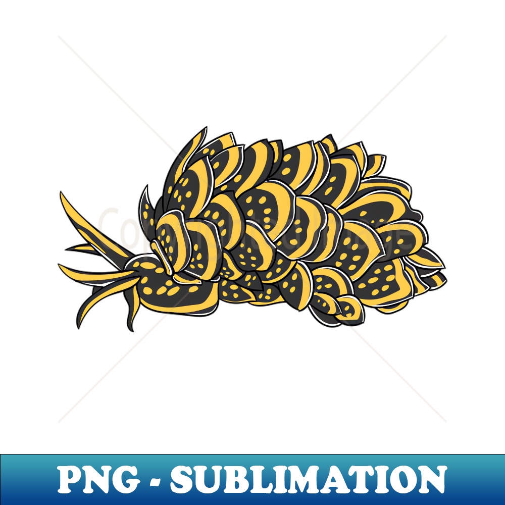 Leaf gilled sea slug cartoon illustration - Instant Sublimat | Inspire ...