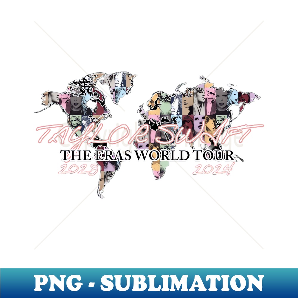 Taylor Swift The Eras World Tour 2023 - Professional Sublima - Inspire ...