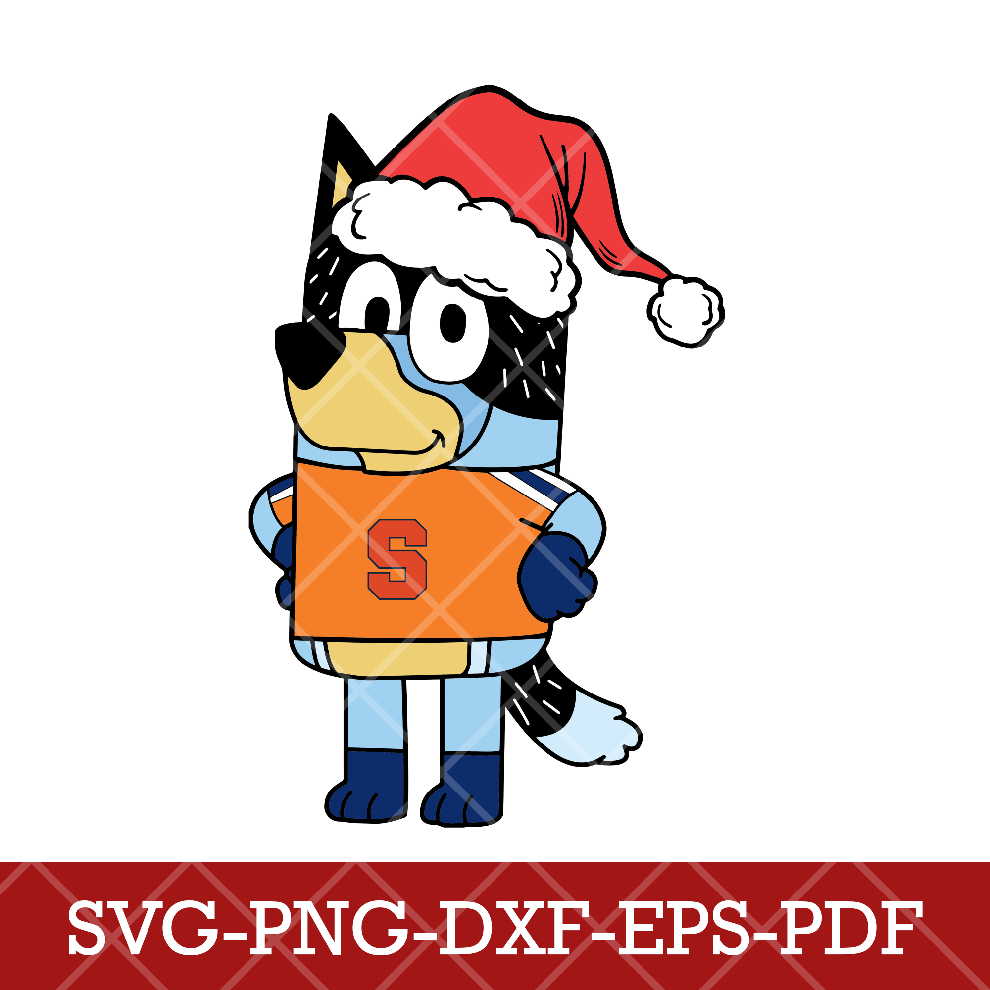 Syracuse Orange_NCAA Bluey 7,SVG,DXF,EPS,PNG,digital downloa | Inspire ...