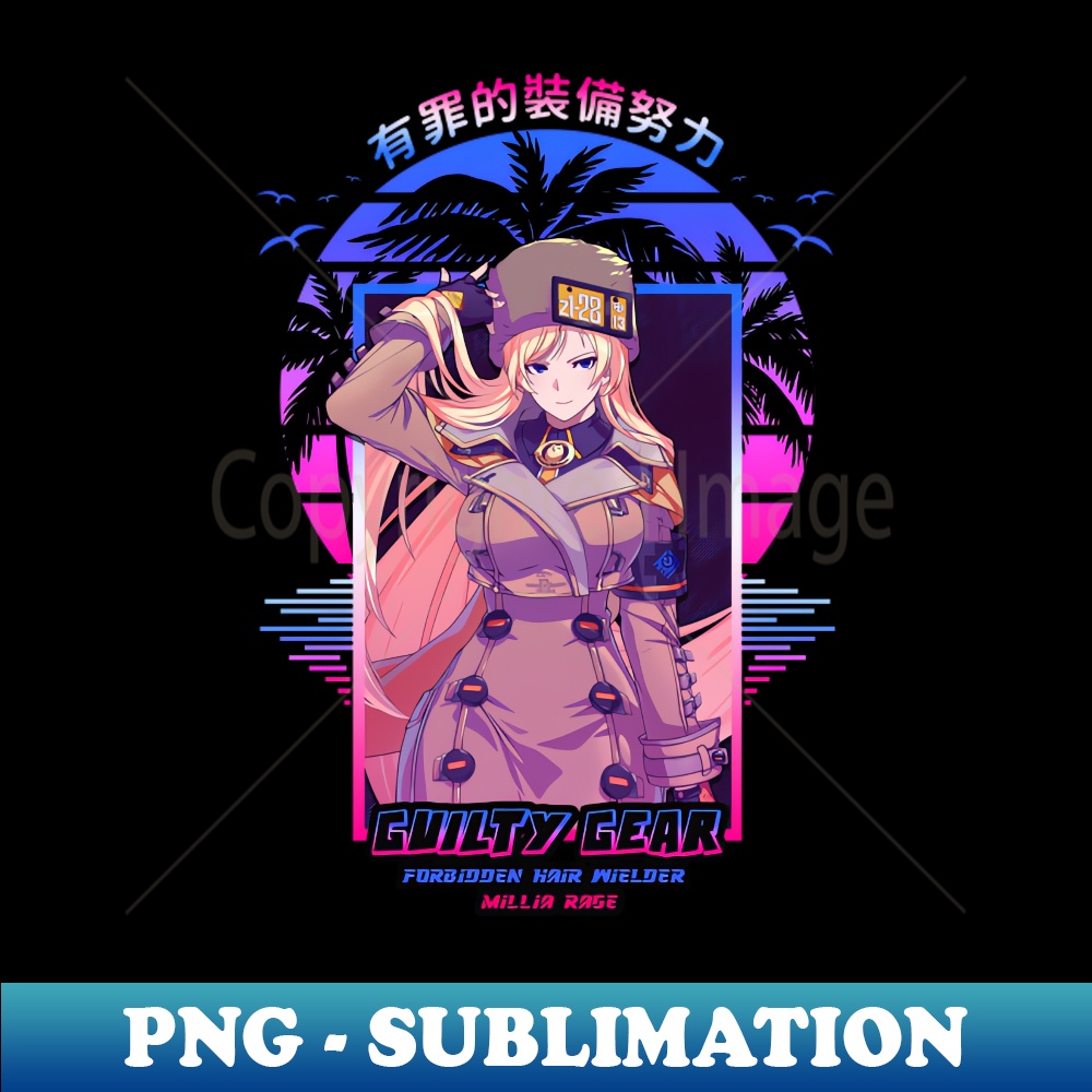 Guilty gear - PNG Transparent Sublimation Design - Transform - Inspire ...