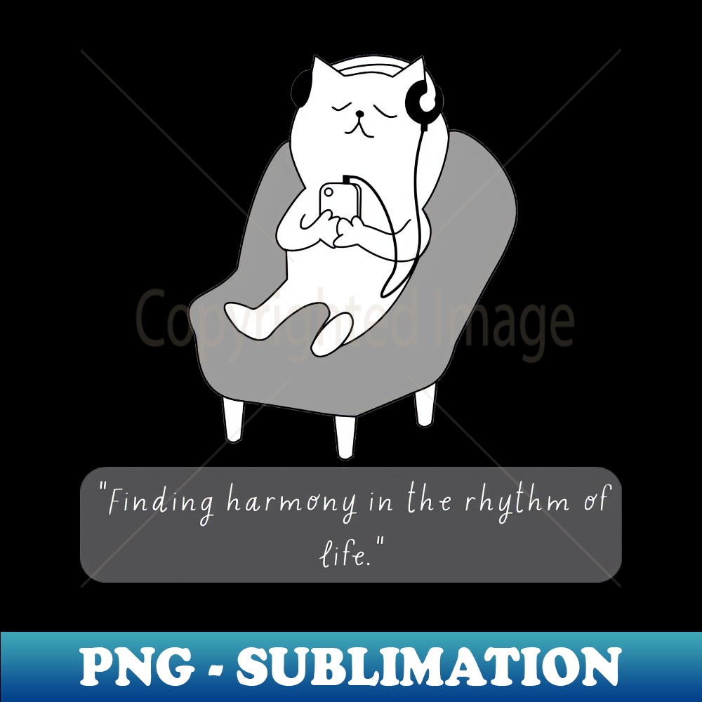 Cat - Finding harmony in the rhythm of life - Creative Subli | Inspire ...