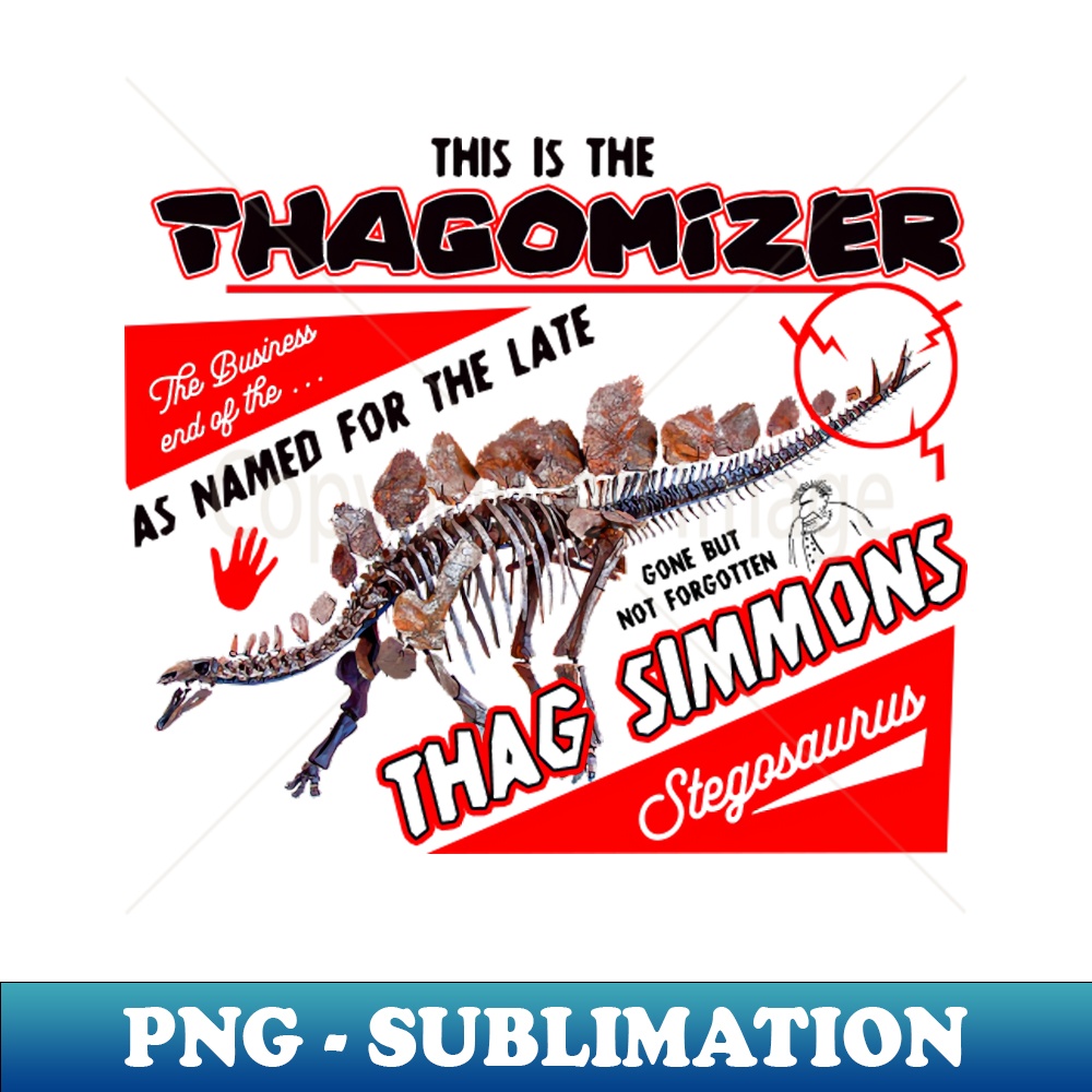 The Far Side inspired Thagomizer - Instant Sublimation Digit - Inspire Uplift