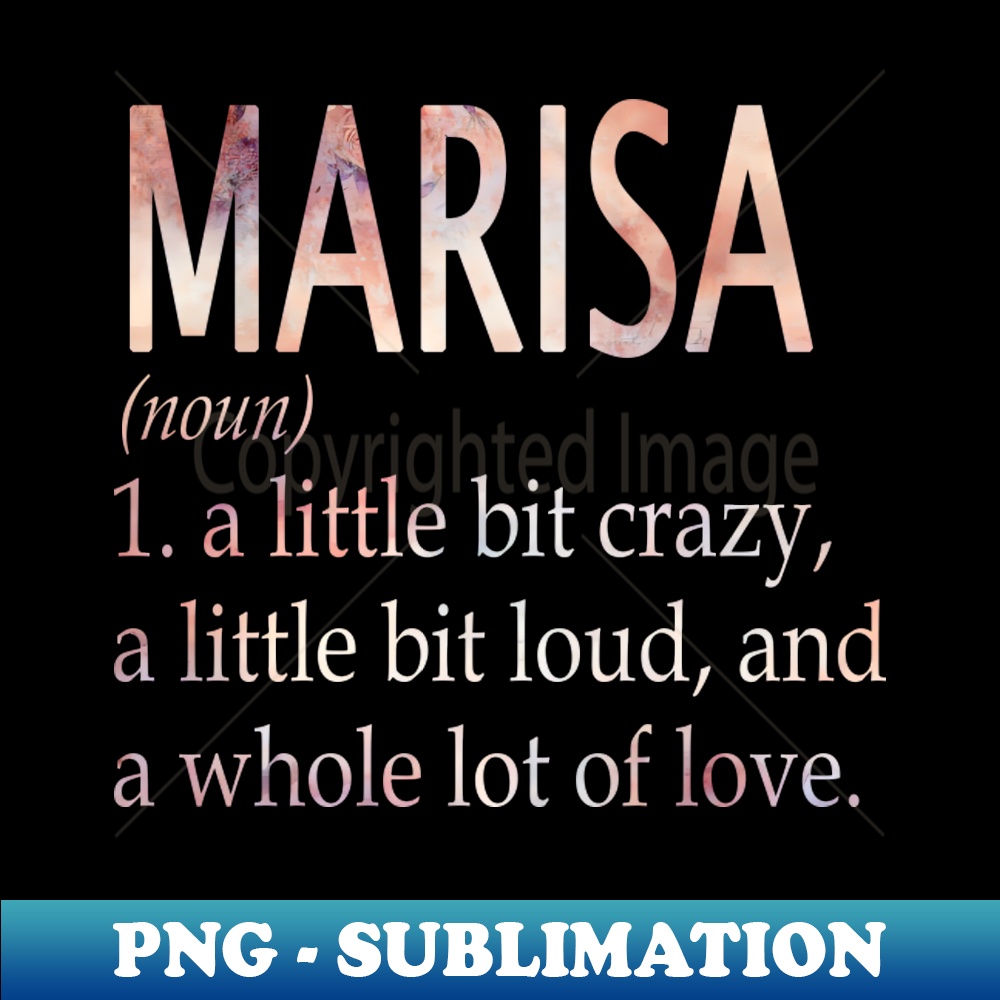 Marisa Girl Name Definition - High-Resolution PNG Sublimatio | Inspire ...