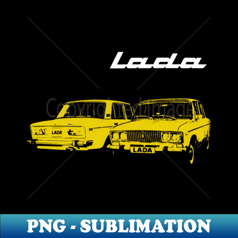 1970s LADA BROCHURE - yellow - Unique Sublimation PNG Downlo | Inspire ...
