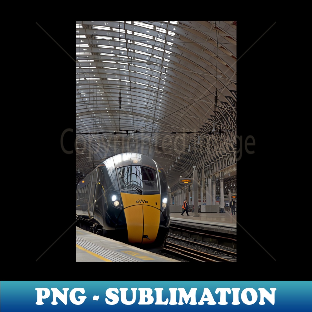 GWR 800 class train at Paddington - PNG Transparent Sublimat - Inspire ...