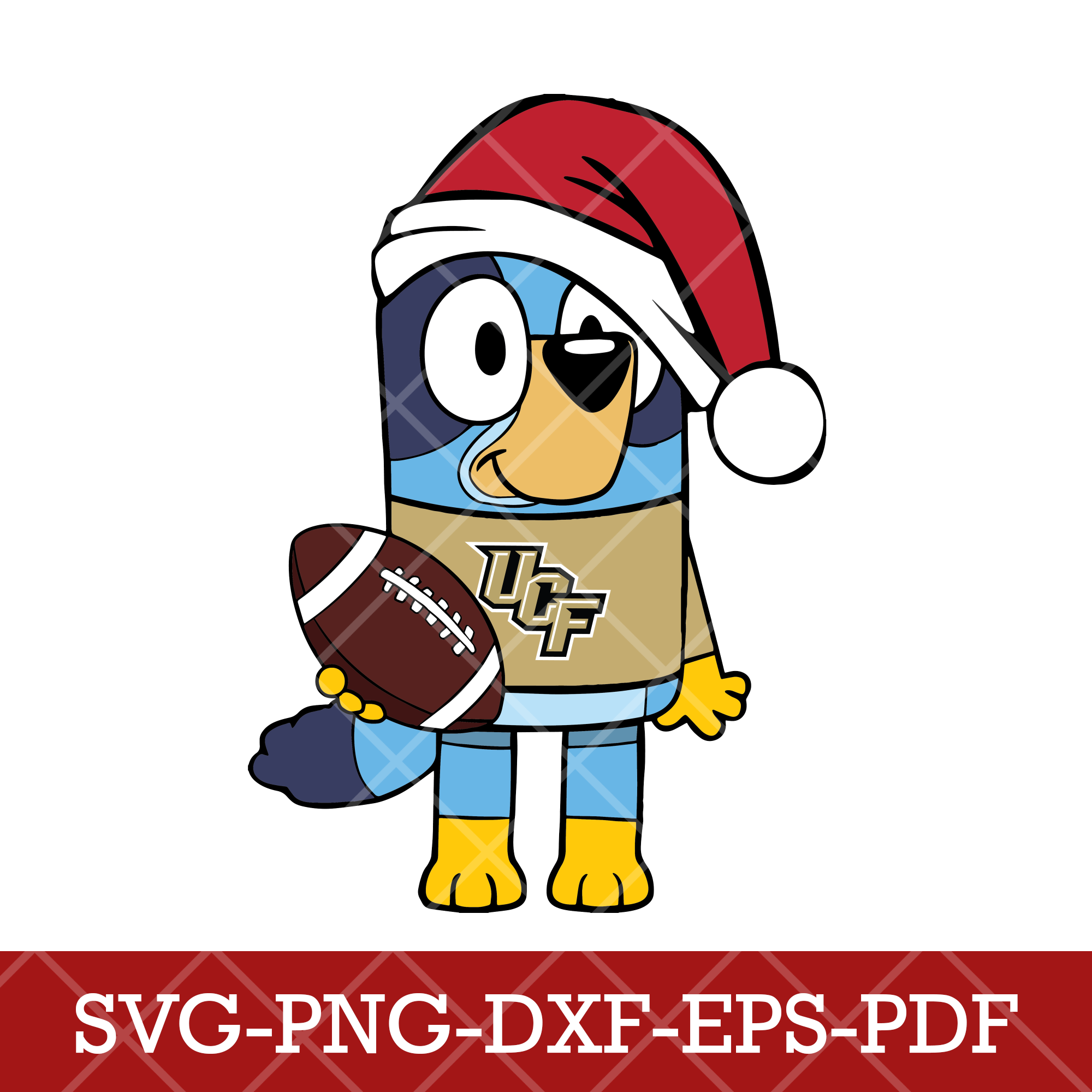 UCF Knights_NCAA Bluey 6,SVG,DXF,EPS,PNG,digital download,cr | Inspire ...