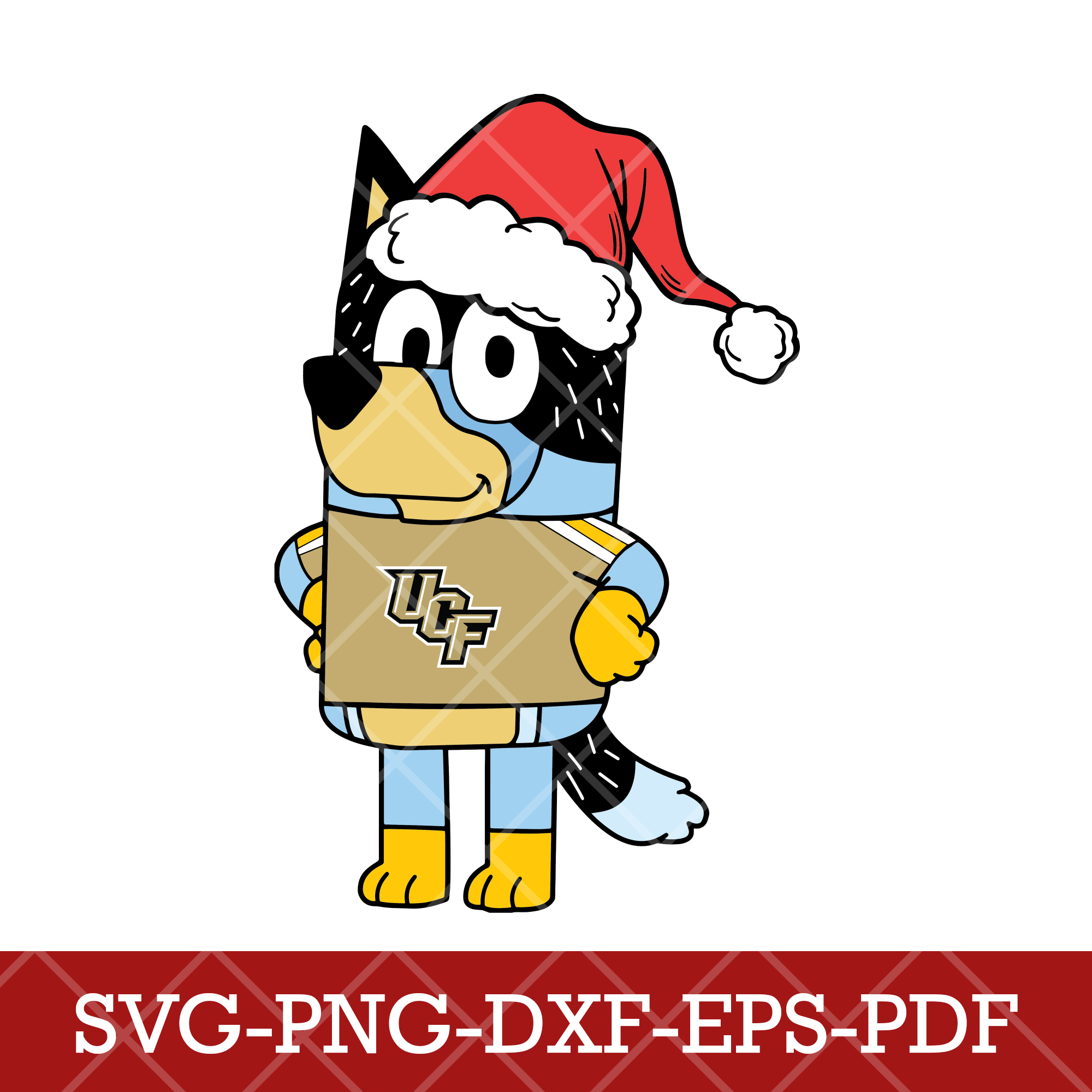 UCF Knights_NCAA Bluey 7,SVG,DXF,EPS,PNG,digital download,cr | Inspire ...