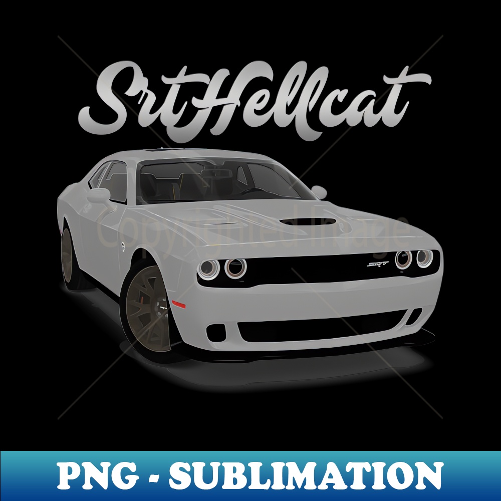 SRT HELLCAT White Front - Trendy Sublimation Digital Downloa | Inspire ...
