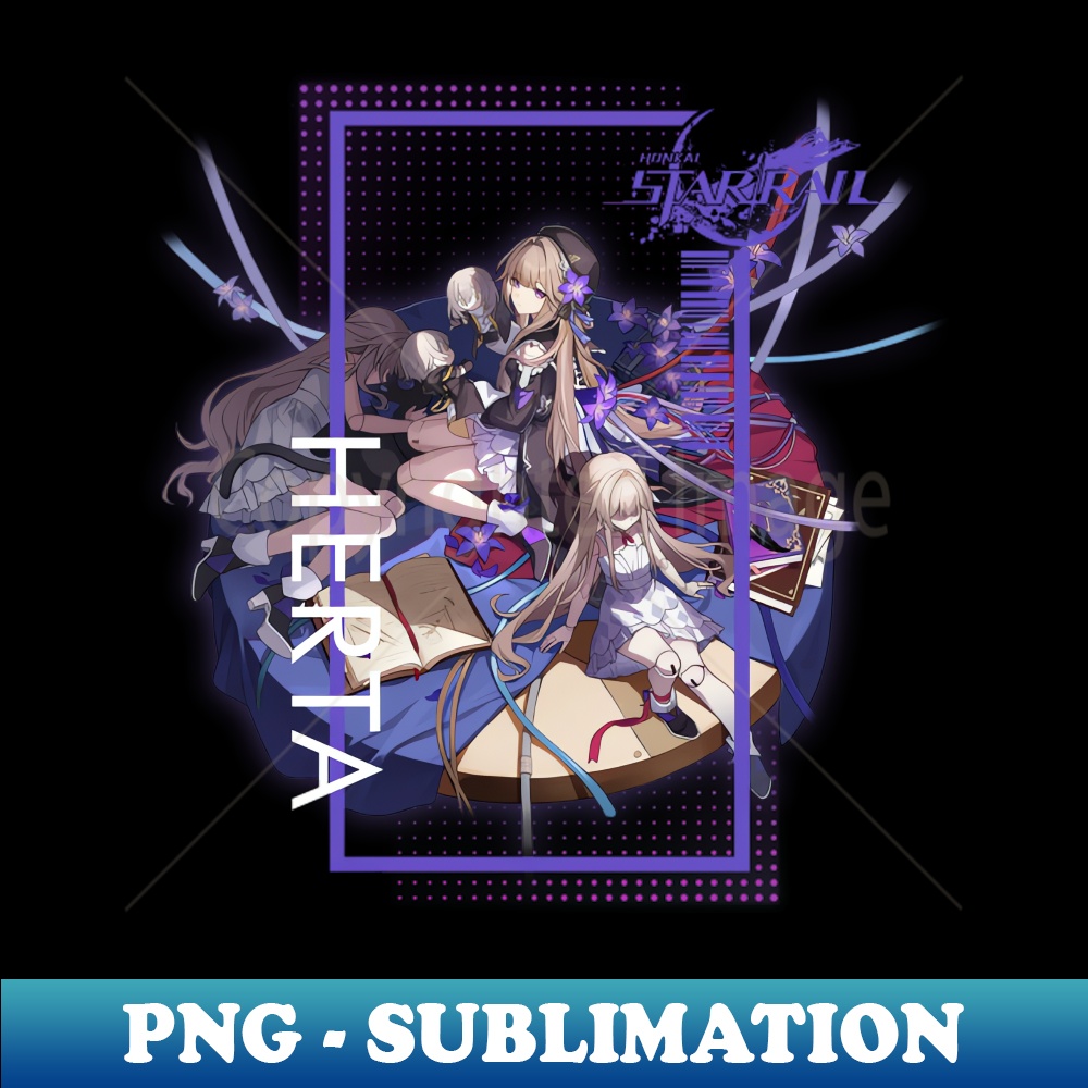 Honkai Star Rail - Herta - Character Portrait - PNG Transpar | Inspire ...
