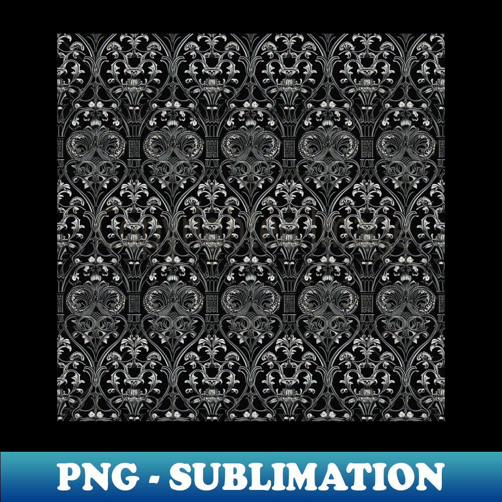 Gothic Seamless Pattern Goth Dark Academia Vintage Victorian - Inspire ...