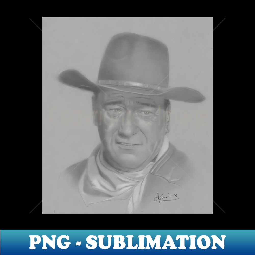 John Wayne - Exclusive Sublimation Digital File - Boost Your | Inspire Uplift