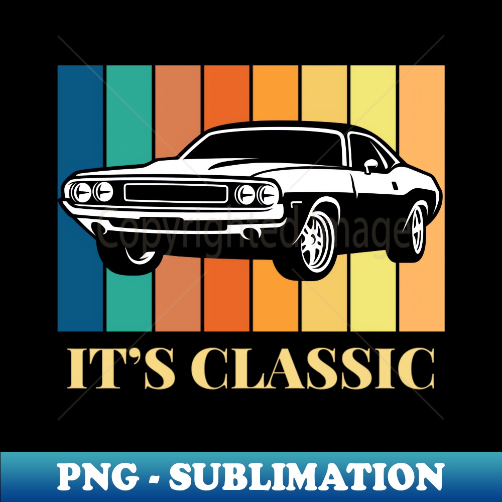Retro classic Car Design - PNG Transparent Digital Download | Inspire ...