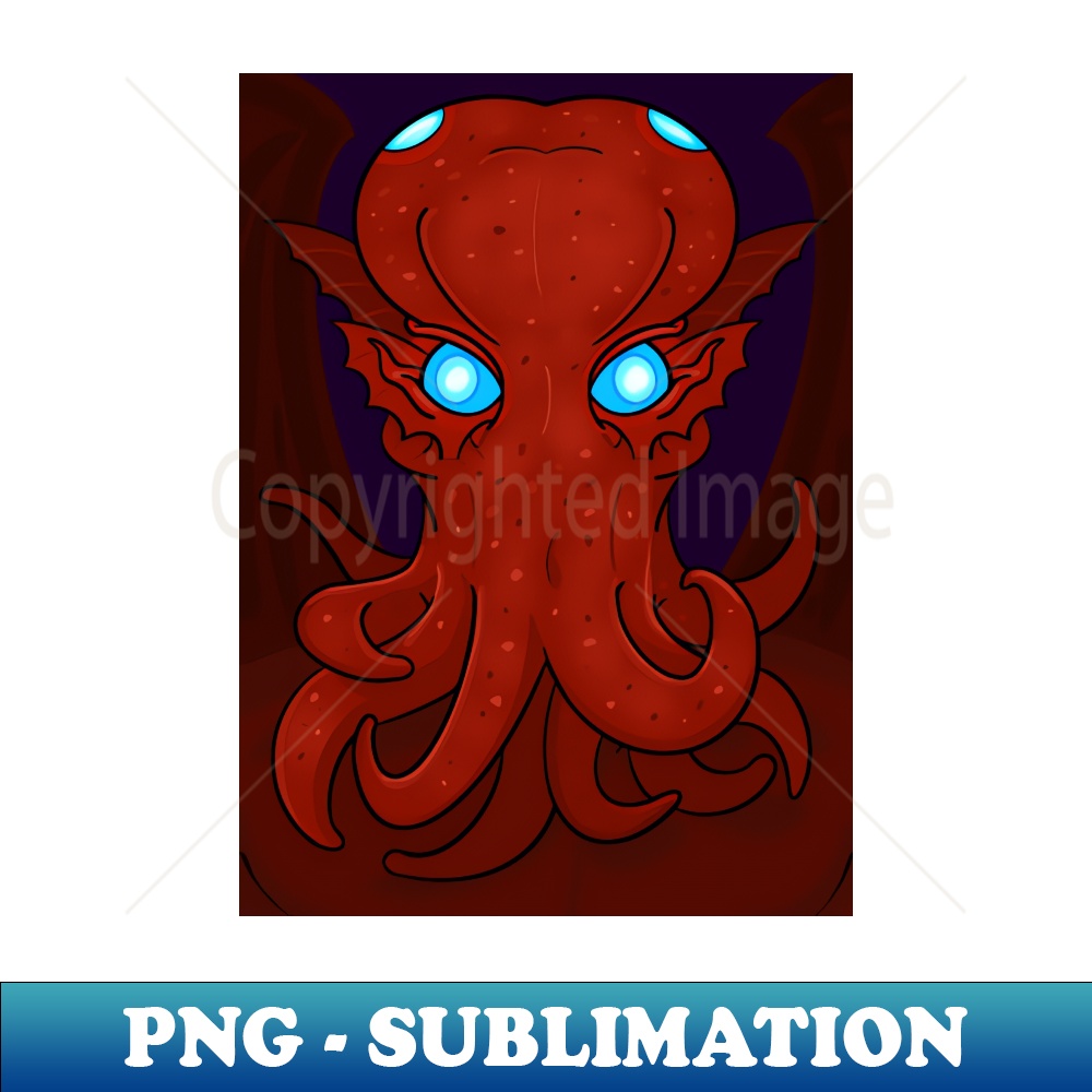 Vampire Squid Cthulhu - Sublimation-Ready PNG File - Unlock | Inspire ...