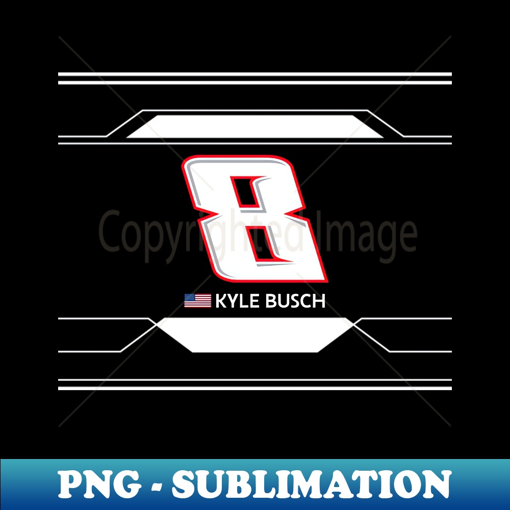 Kyle Busch 8 2023 NASCAR Design - PNG Sublimation Digital Do | Inspire ...