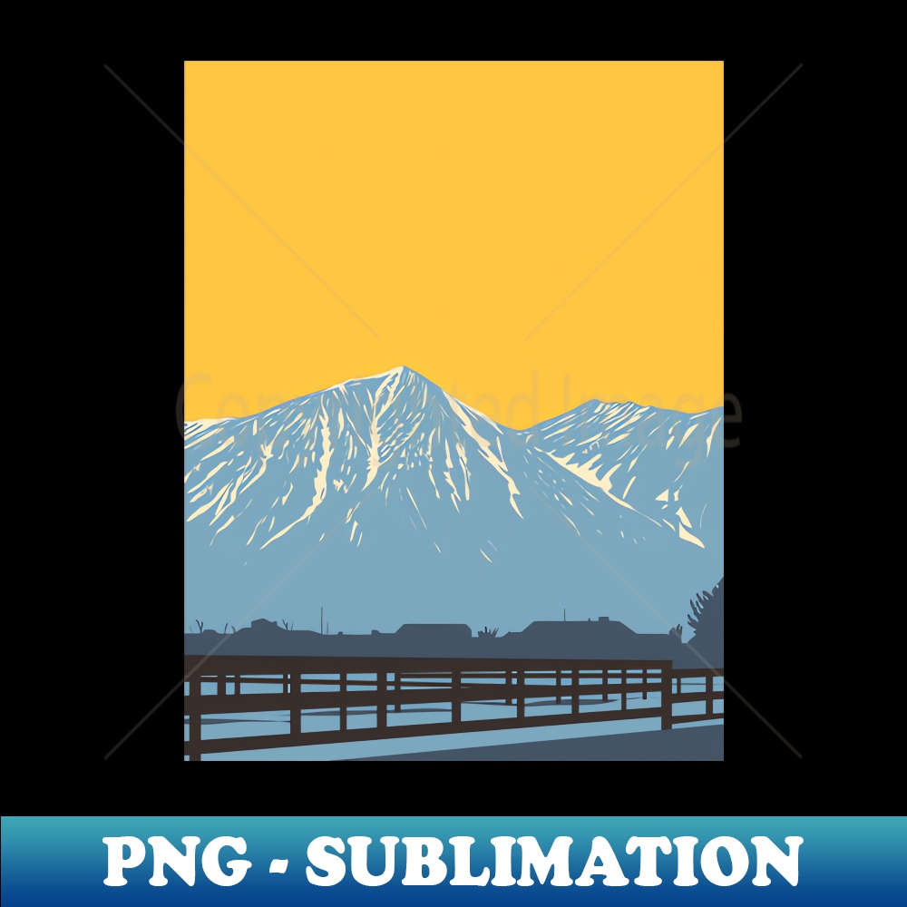 mountain view - Sublimation-Ready PNG File - Unleash Your Cr | Inspire ...