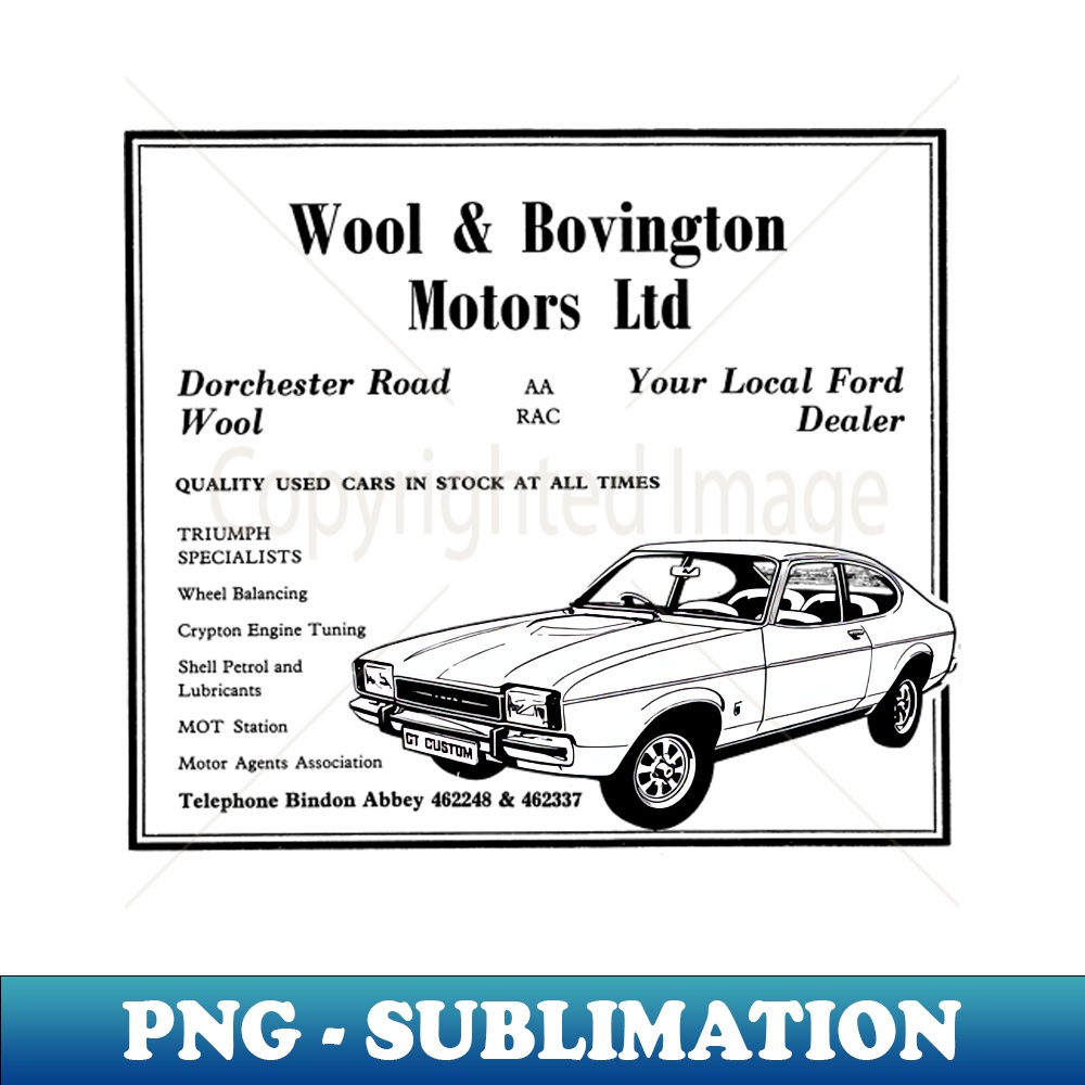 FORD CAPRI II - dealer advert - Artistic Sublimation Digital | Inspire ...