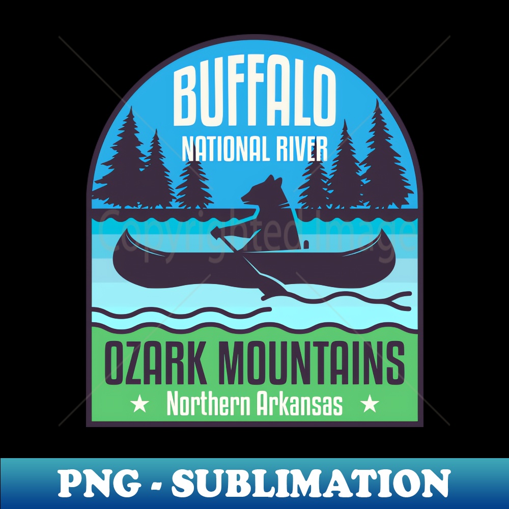Buffalo National River - PNG Transparent Digital Download Fi - Inspire ...