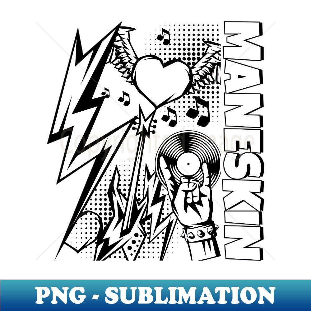 maneskin retro - Aesthetic Sublimation Digital File - Unleas | Inspire ...