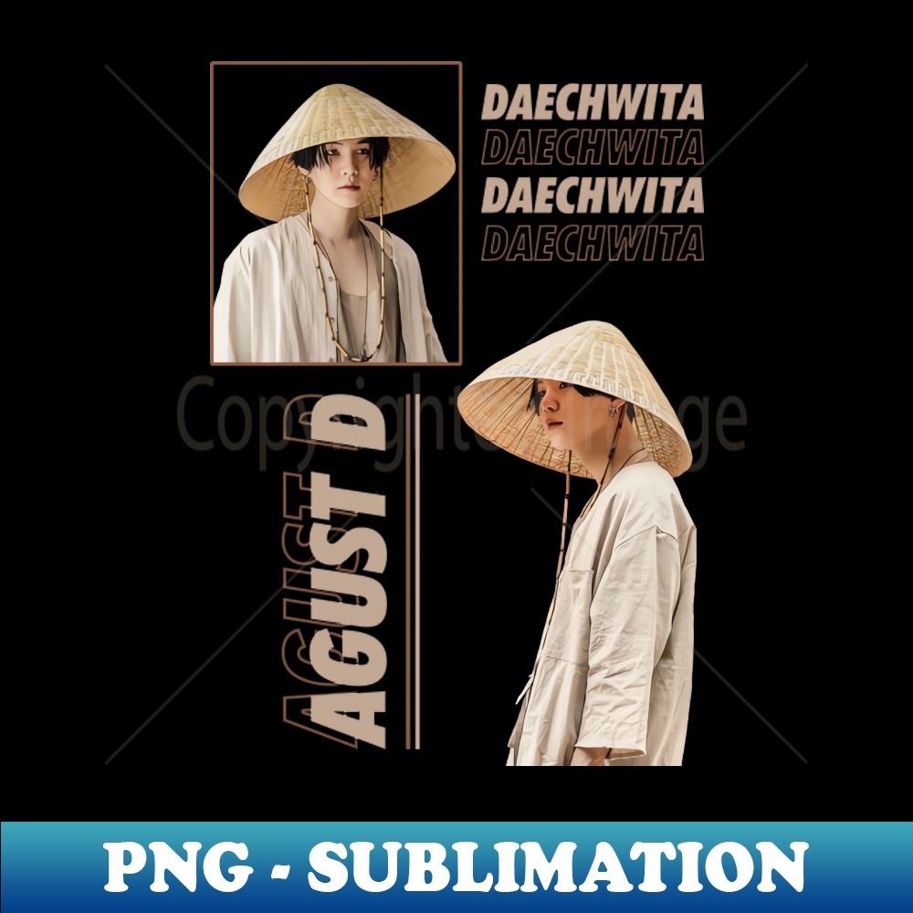 SUGA Agust D TOUR - Sublimation-Ready PNG File - Boost Your | Inspire Uplift