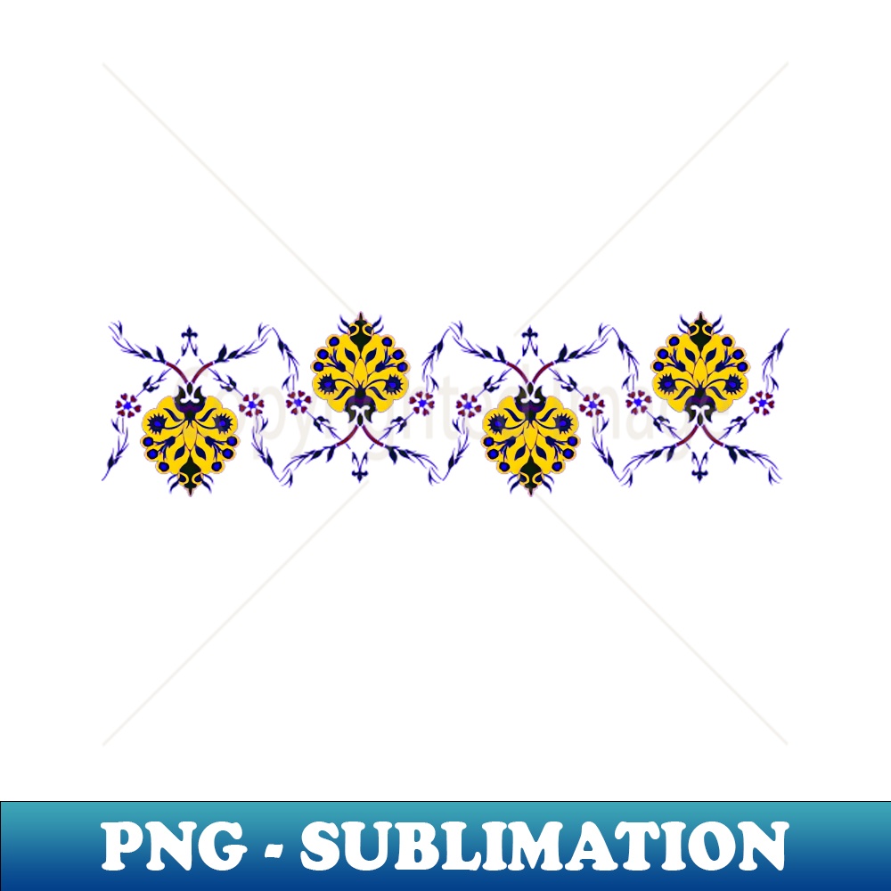 ottoman pattern - PNG Sublimation Digital Download - Vibrant - Inspire Uplift