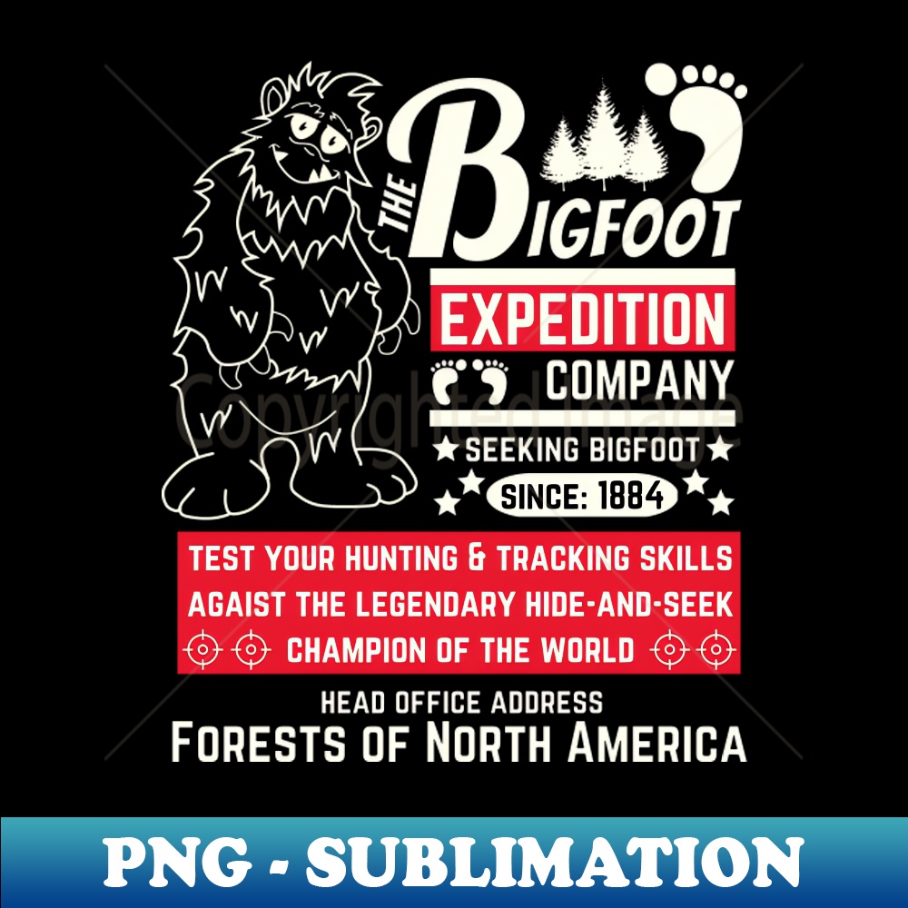 Bigfoot Expedition Company - Hunting Bigfoot - Instant Subli | Inspire ...