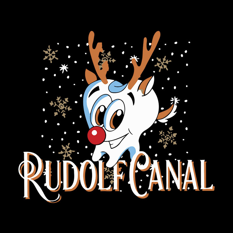 Rudolf canal Svg, Dental Christmas svg, Tooth clipart, Tooth | Inspire ...