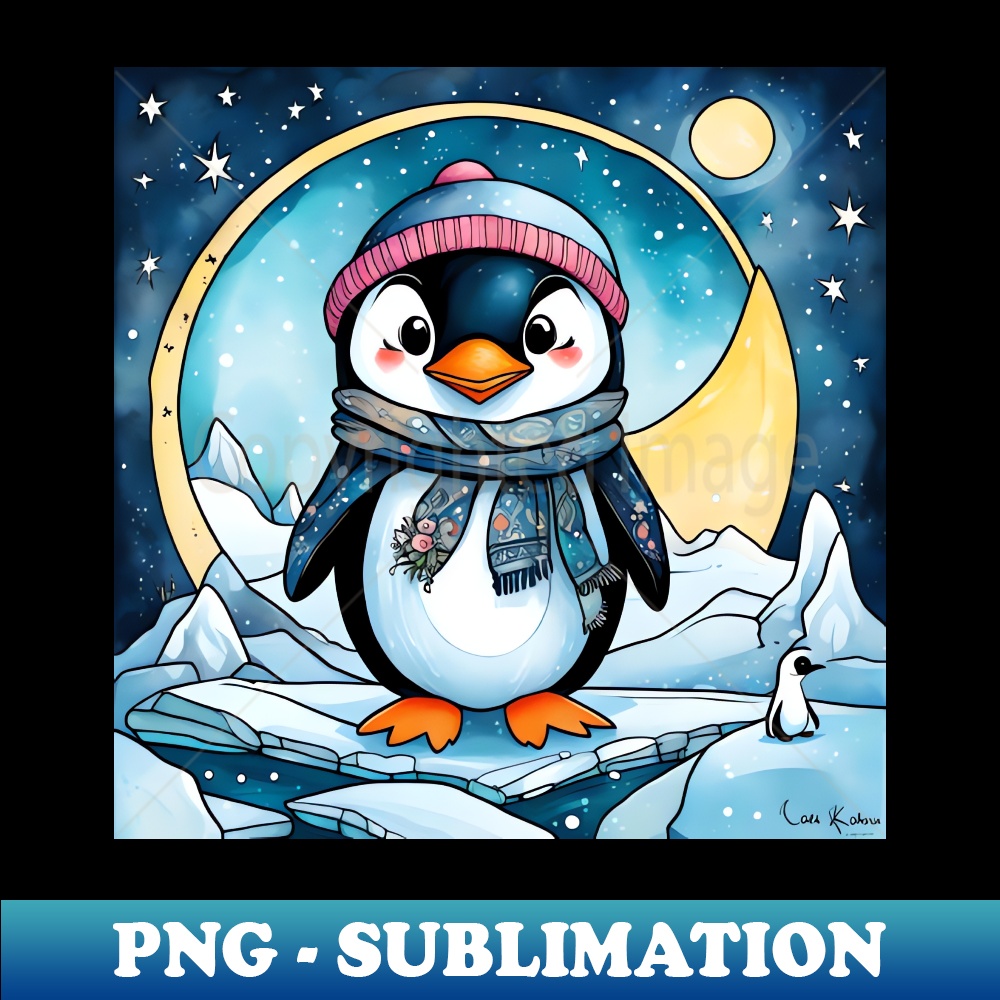 Penguin - Trendy Sublimation Digital Download - Instantly Tr - Inspire ...