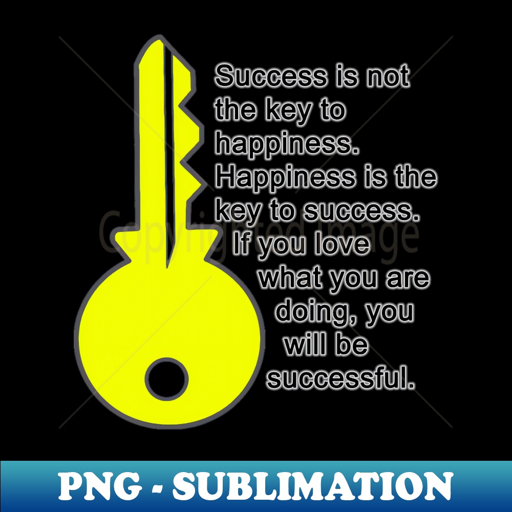Success - Sublimation-Ready PNG File - Bold & Eye-catching | Inspire Uplift