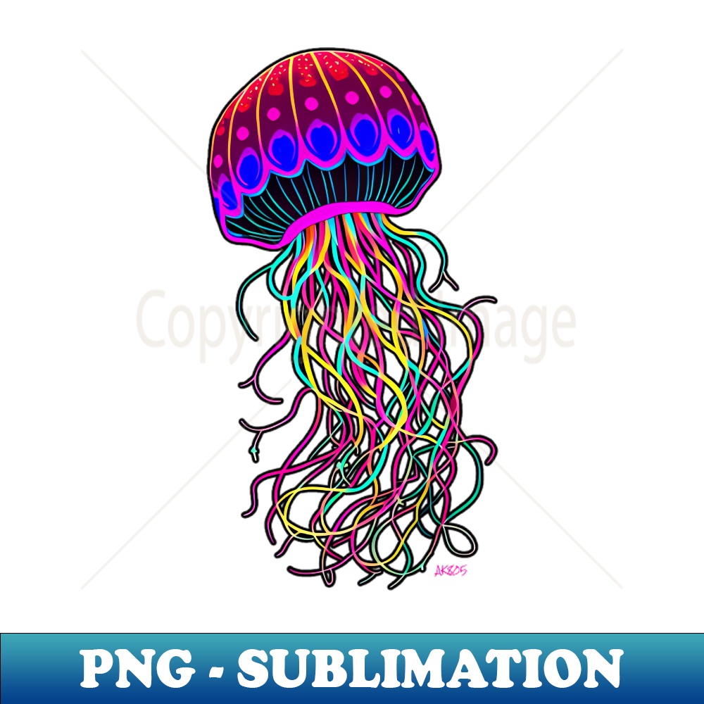 Jellyfish Colorful Psychedelic Trippy Bright Beautiful Natur | Inspire ...