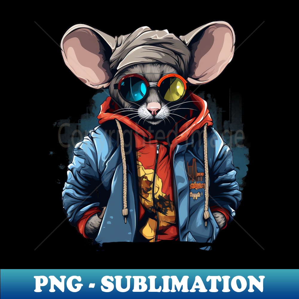 Urban Rodent Streetwise Mouse Vibes Mouse Lovers - Stylish | Inspire Uplift