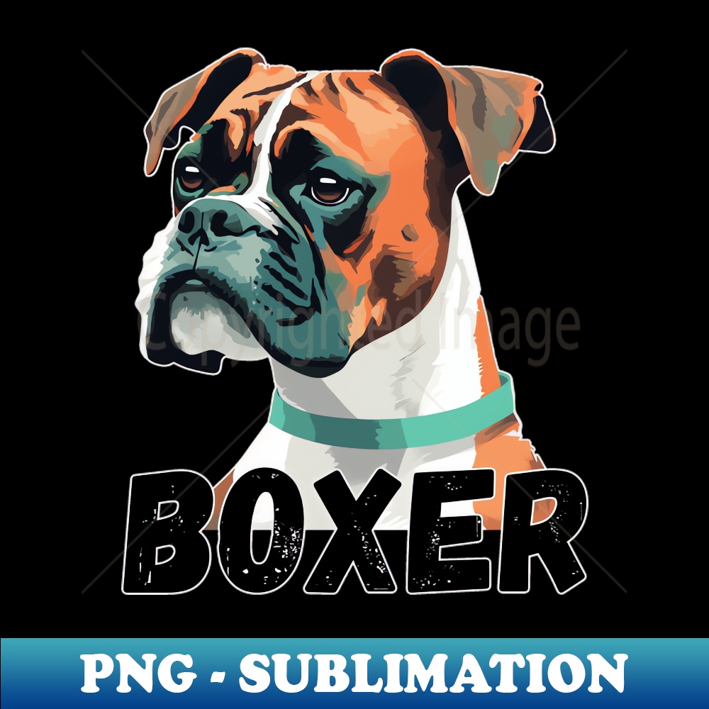 Boxer dog Design for dog lovers - Aesthetic Sublimation Digi | Inspire ...
