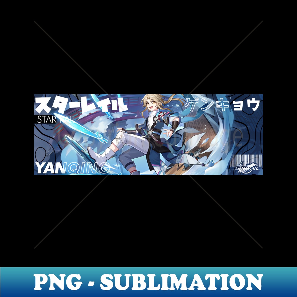 Honkai Star Rail - Yanqing - Banner - Premium Sublimation Di | Inspire ...