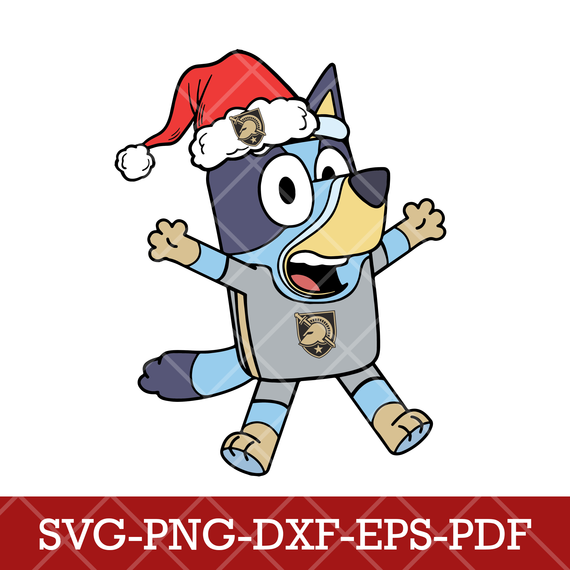 Army Black Knights_NCAA Bluey 12,SVG,DXF,EPS,PNG,digital dow - Inspire ...