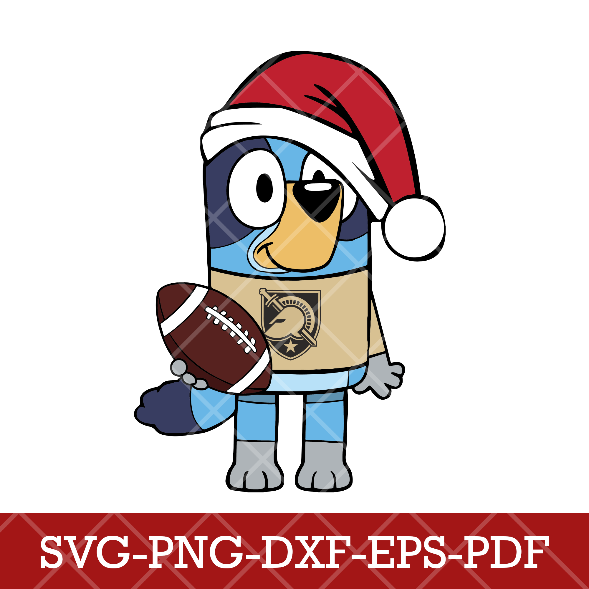 Army Black Knights_NCAA Bluey 6,SVG,DXF,EPS,PNG,digital down | Inspire ...