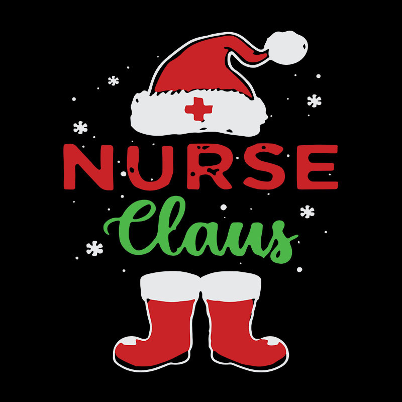 Nurse Claus Svg, Nurse Santa Claus Svg, Nurse Christmas Svg, | Inspire ...