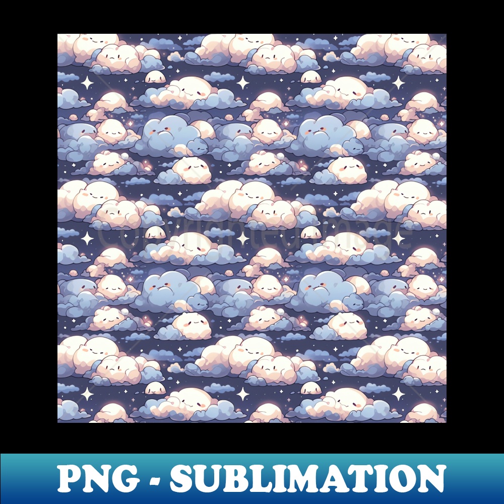 Cloud Seamless Pattern Sky Cloudscape Float Air Climate Fluf | Inspire ...