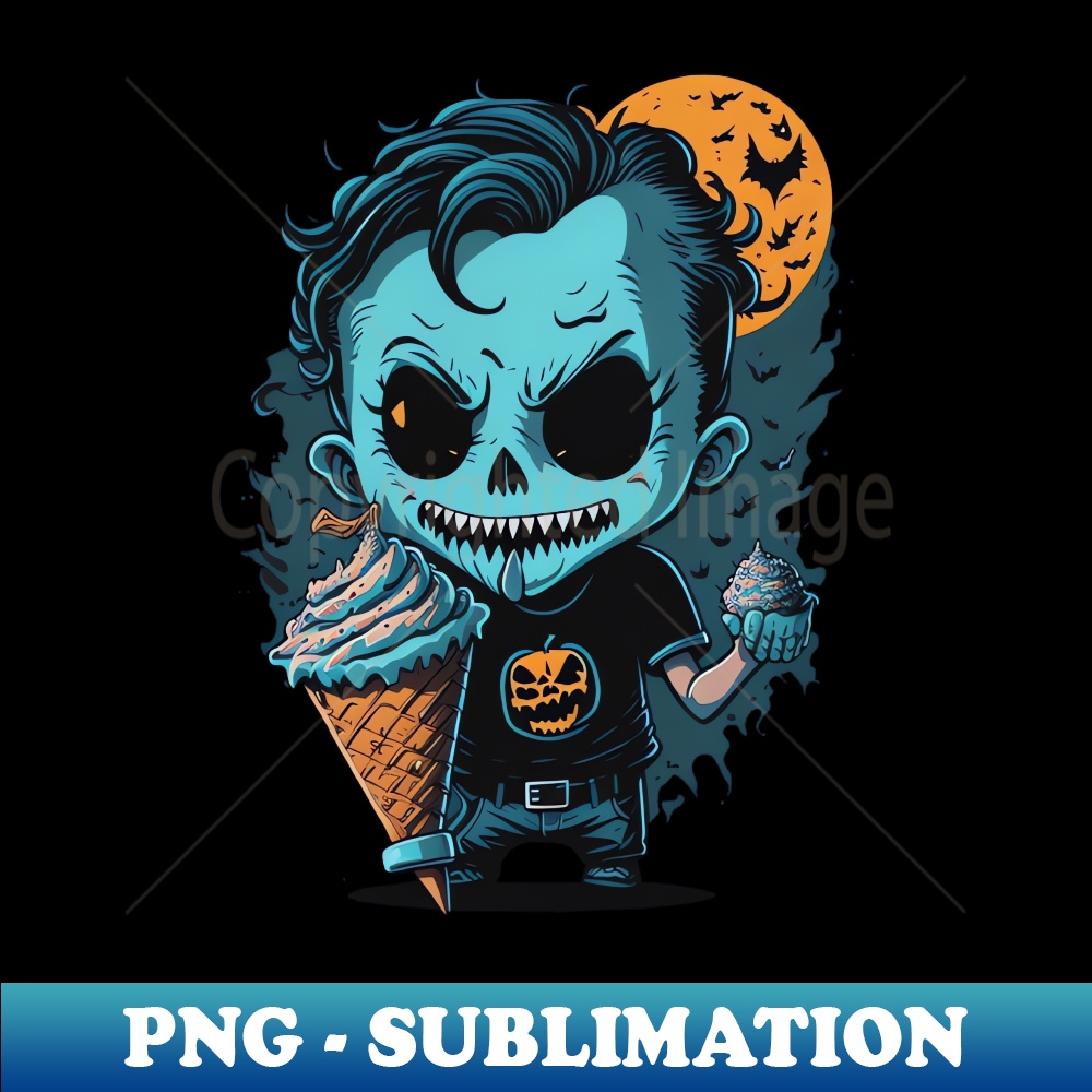 Halloween Zombie - Aesthetic Sublimation Digital File - Unle | Inspire Uplift