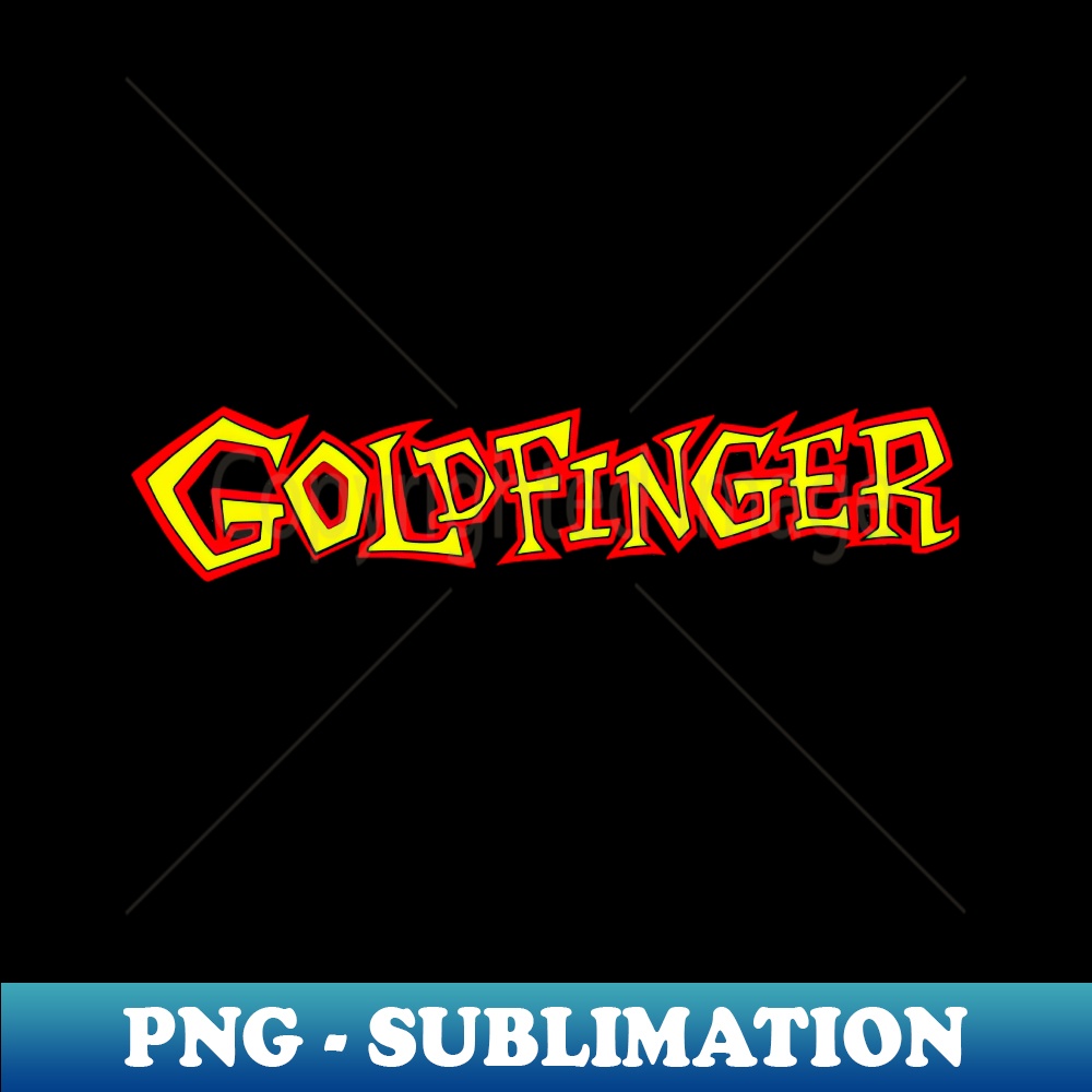 Goldfinger band - Instant PNG Sublimation Download - Vibrant | Inspire ...